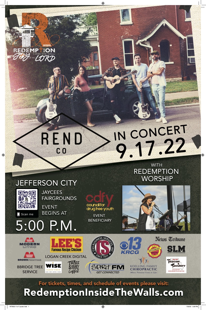 Redemption Inside the Walls benefiting CDFY | United Way of Central ...